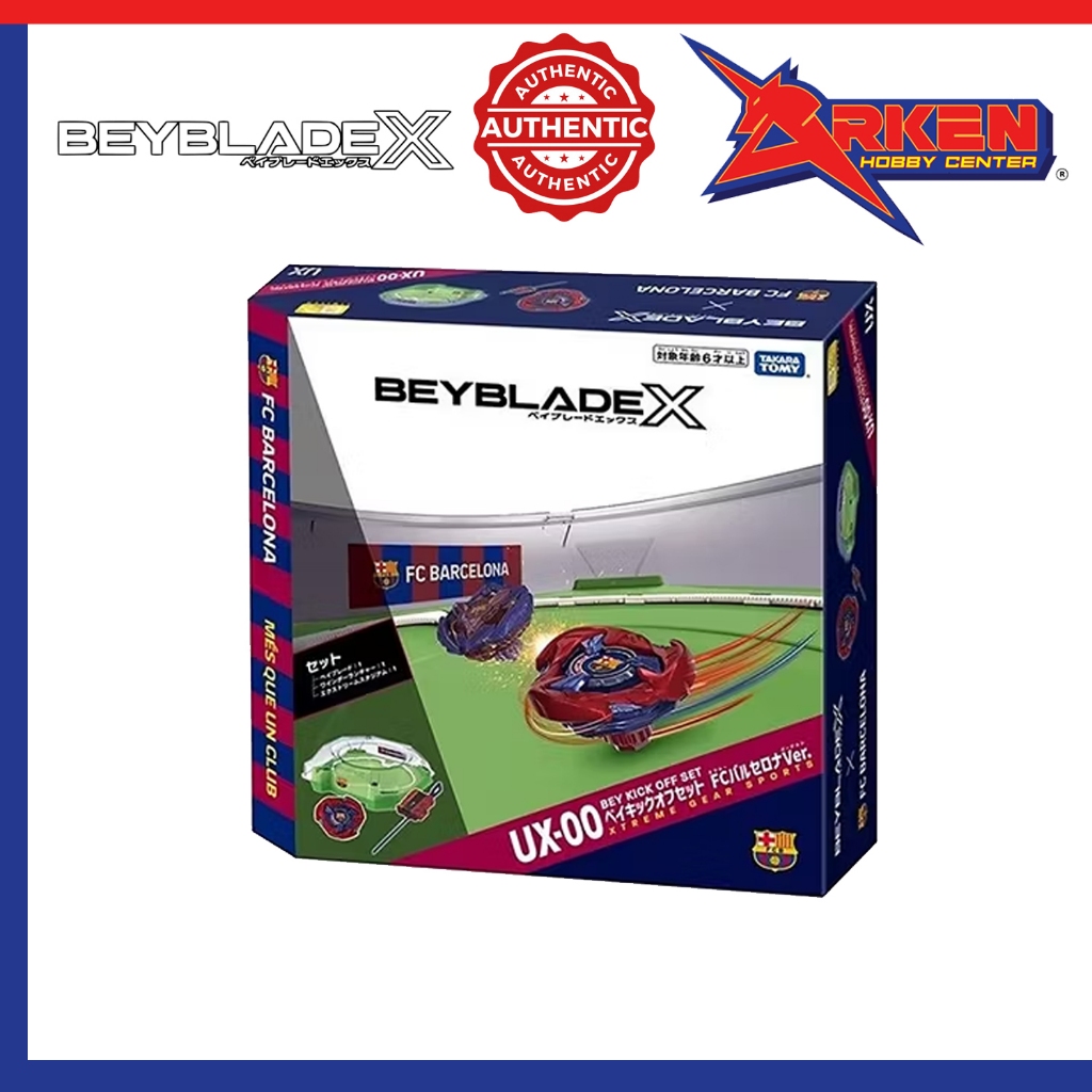 TAKARA TOMY BEYBLADE X – BXG-19 (UX-00) FC BARCELONA DX STADIUM SET (BAN KEE) | Shopee Philippines