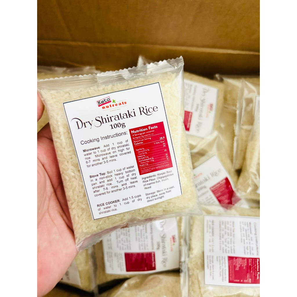 Dry Shirataki Rice 1kg Konjac Keto Gluten-free Lowcarb Diet Rice ...