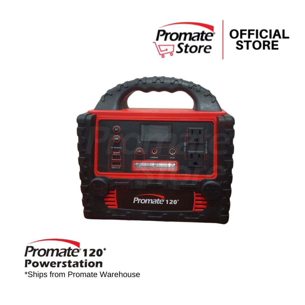 Promate 120+ Powerstation | Shopee Philippines