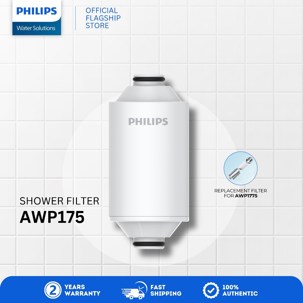 PHILIPS Replacement Filter AWP175 (Replacement for Shower Filter ...
