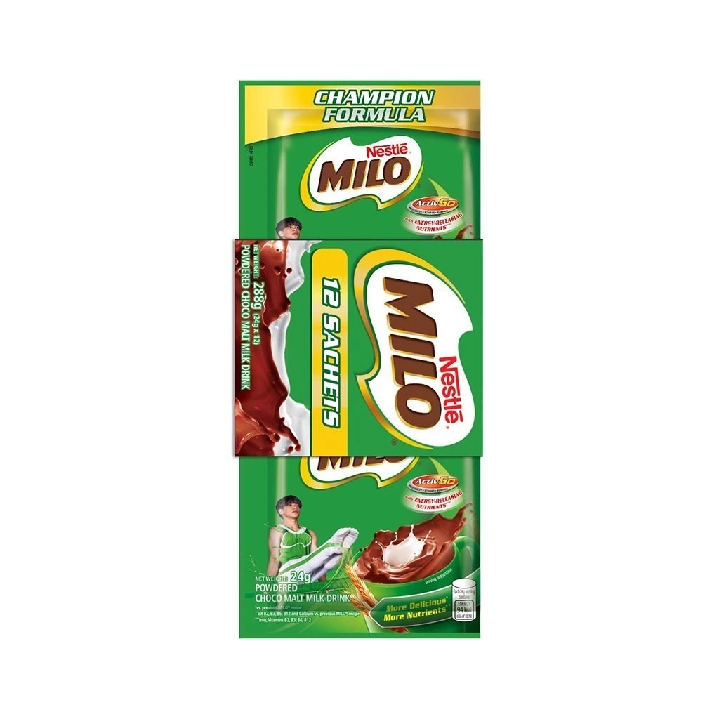 MILO Choco Malt Milk Drink 24g (12 pcs) | Shopee Philippines