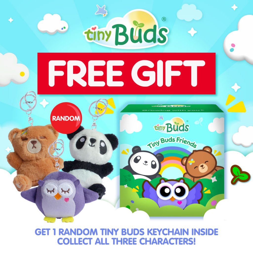 FREE Tiny Buds Blind Box Character Keychain (Not For Sale) | Shopee ...