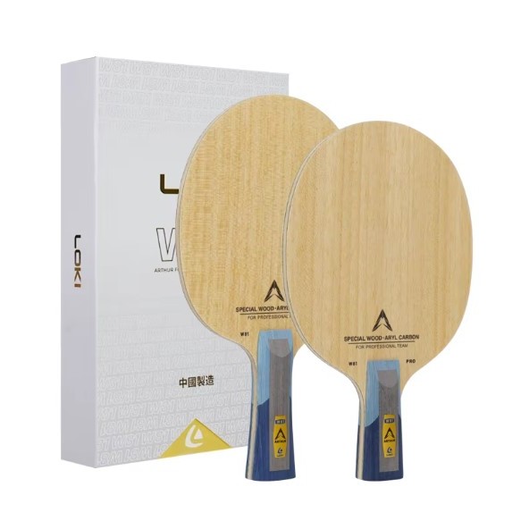 LOKI / Arthur W81 Outer / Inner / ALC Aramid Carbon / Original Table Tennis Pingpong Blade ...