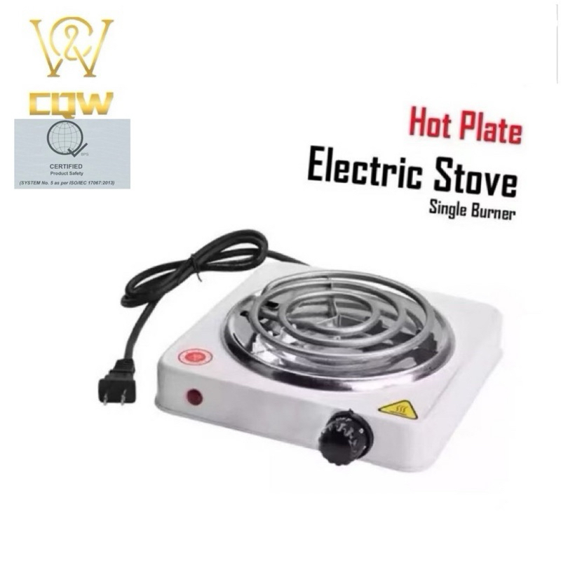 CQW.NO1 Portable Electric Stove Single and Double Burner Hot Plate | Shopee Philippines