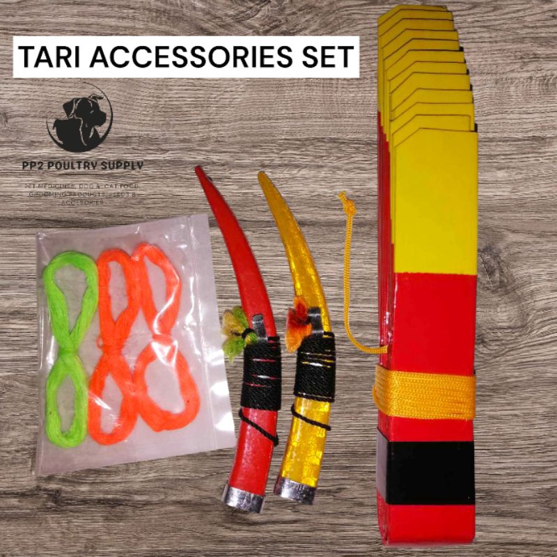 SET 10 TARI ACCESSORIES FOR GAMEFOWL (1TAKIRA/2BAYNA/3BDBD) | Shopee ...