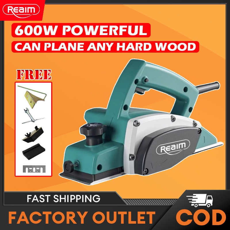 REAIM Electric Planer For Wood Original 900W Woodworking Power Tools ...