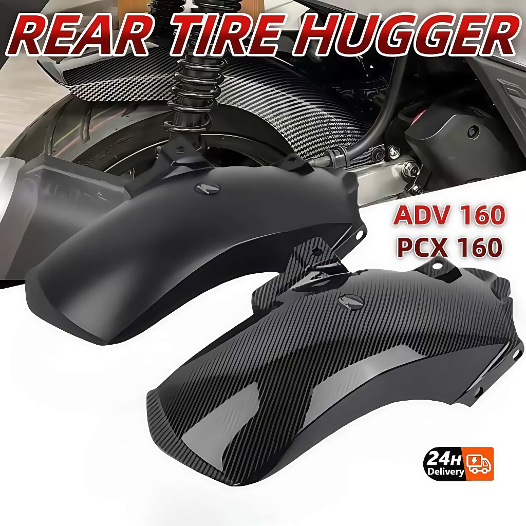 HONDA ADV 160/PCX 160 /CLICK 125/150 REAR TIRE HUGGER LONG REAR FENDER ...