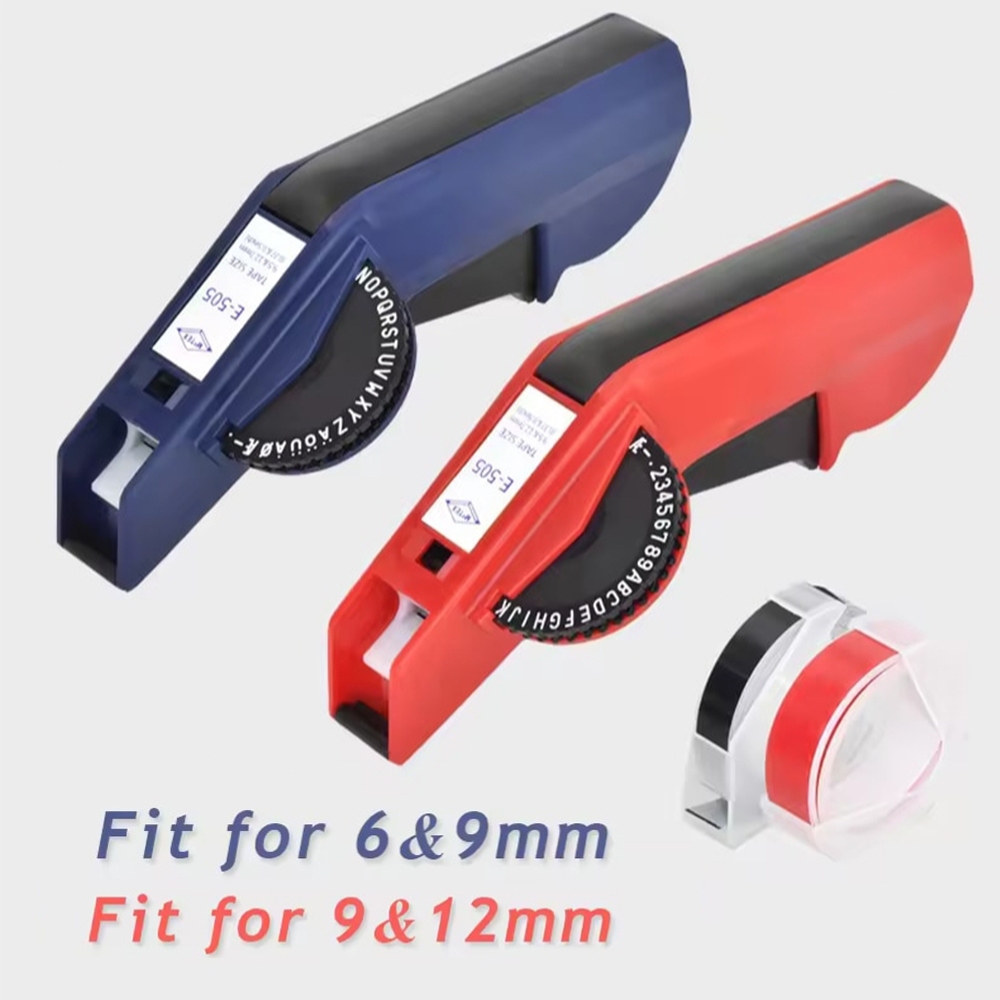 MOTEX embossing machine waterproof sticker manufacturer E-5500 E-505 ...