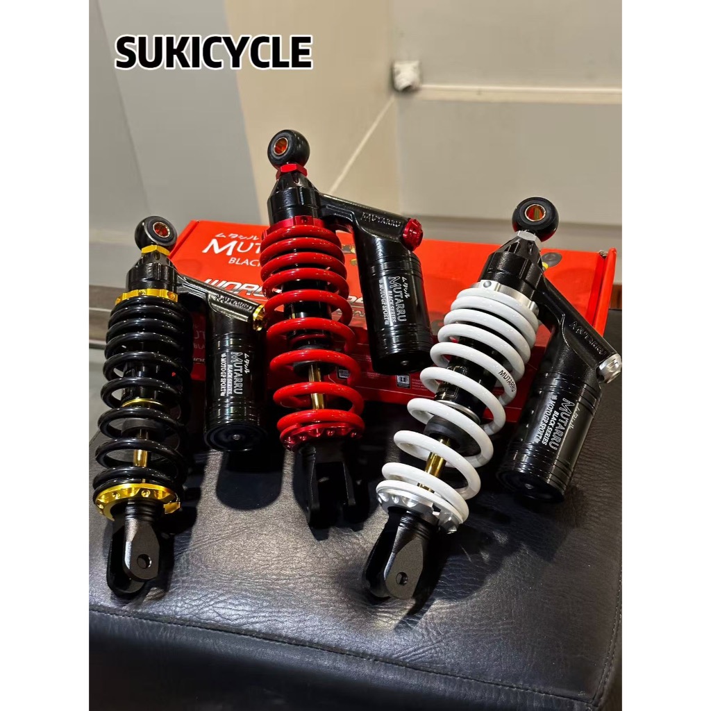 MUTARRU SHOCK MOTO GP BLACK SERIES 285-310MM W/TANK ADJUSTABLE | Shopee ...