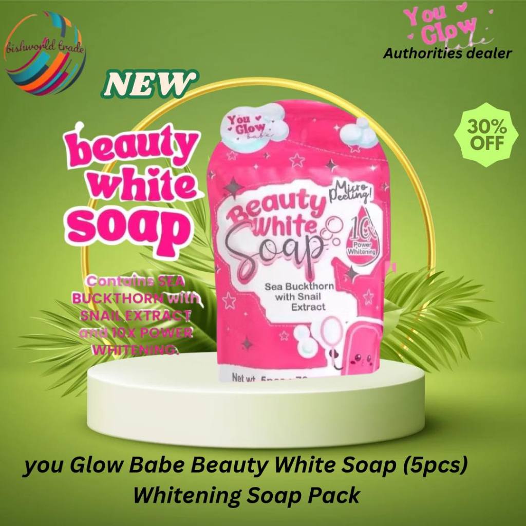 you Glow Babe Beauty White Soap 5pcs Whitening Soap Pack | Shopee ...