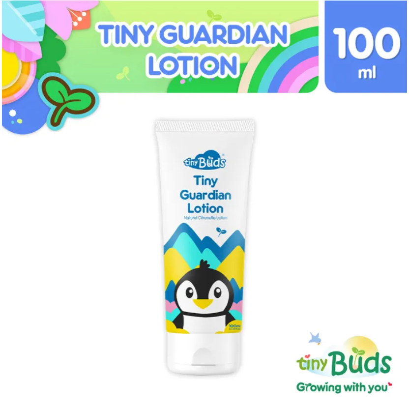 Tiny Buds Tiny Guardian Natural Citronella Lotion (100 grams) Gone Away Mosquito Insect ...