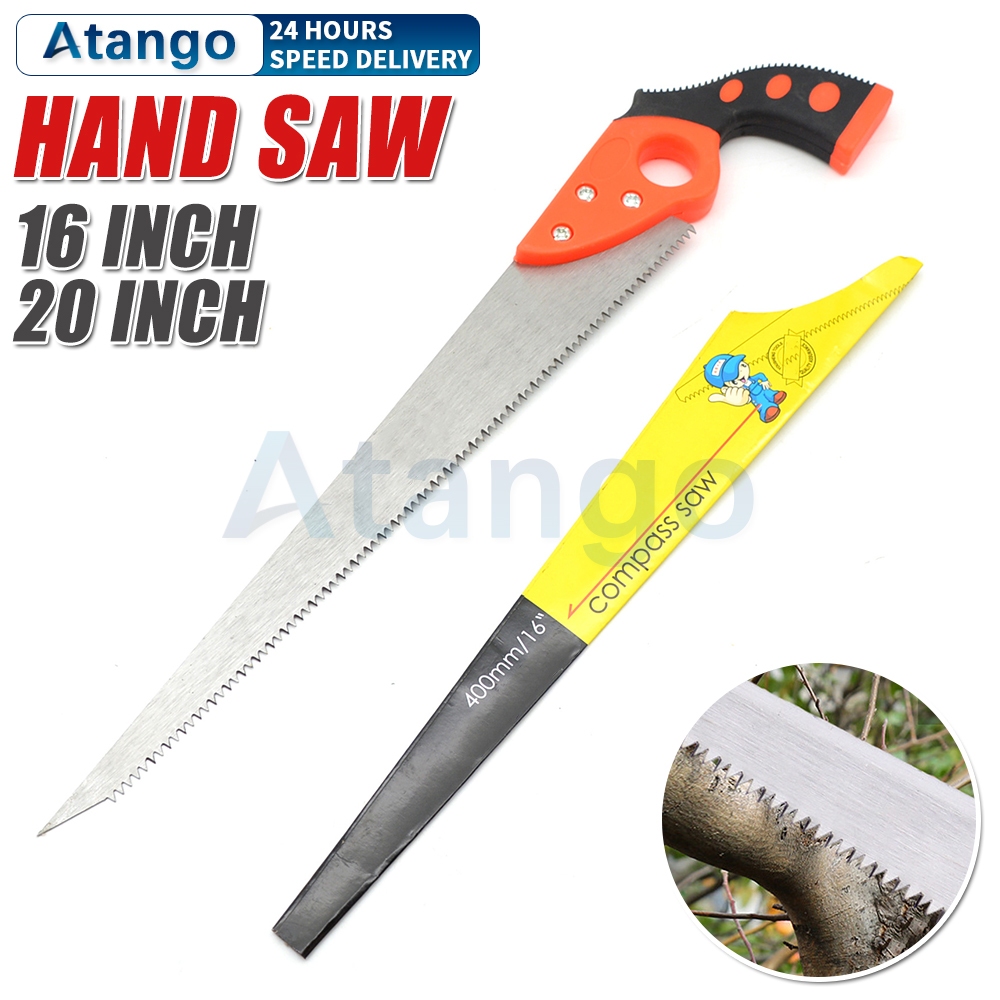 Heavy Duty Hand Saw Compass Saw With Pvc Handle 16" 20" Wood Saw Tree ...