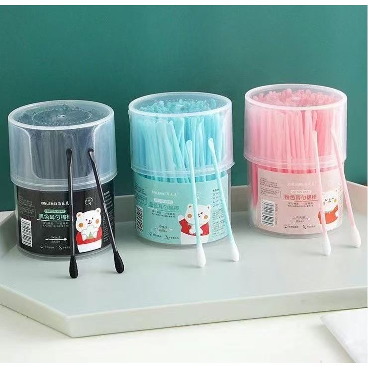 2in1 Ear Pick Cleaning Cotton Swab/Ear Cleaner Spoon Care Ear Clean ...