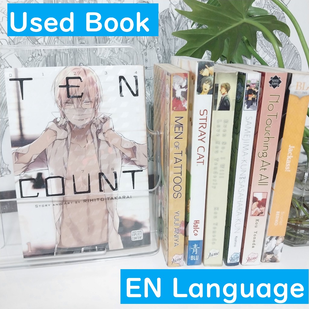 [BL Manga] Assorted BL Manga Titles 1 (EN Language) | Shopee Philippines