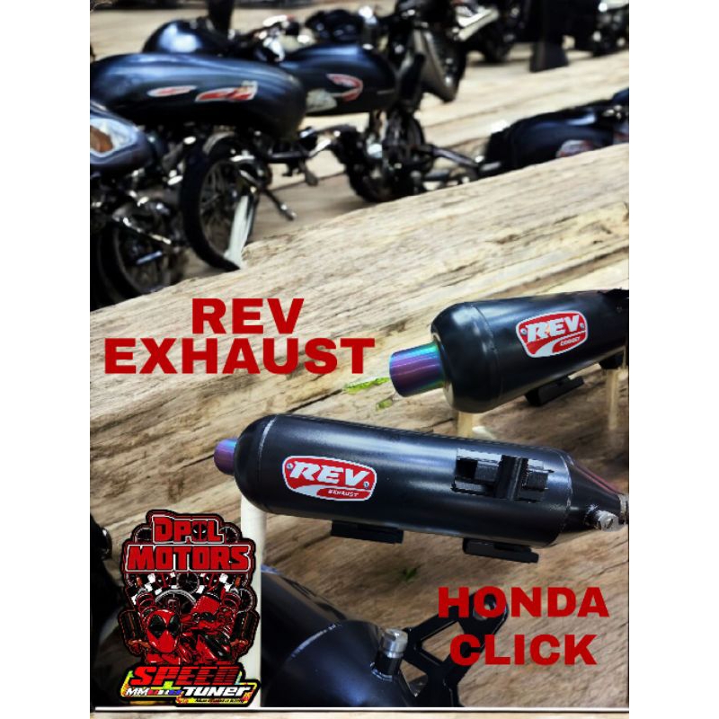 Rev Exhaust Pipe Honda Click | Shopee Philippines