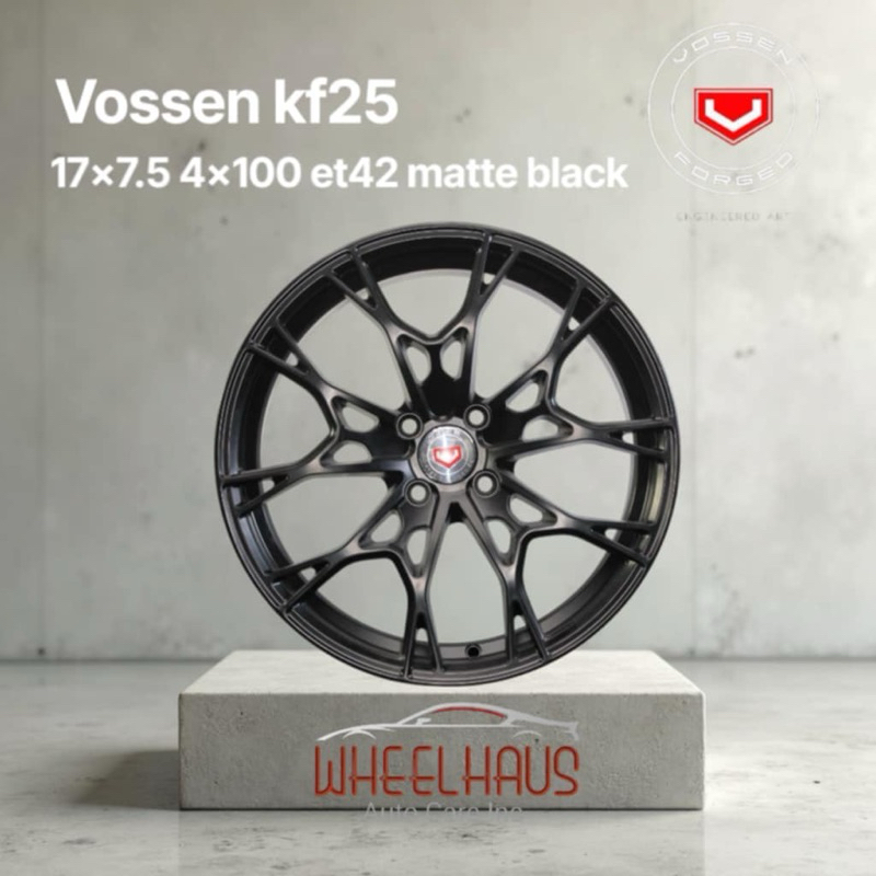 4pcs. Magwheels KF25 - Size 17, Matte Black | Shopee Philippines