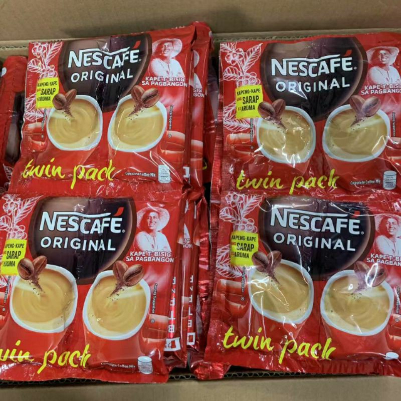 Nescafe Original 3-in-1 Coffee Twin Pack 52g - Pack of 10x2 | Shopee ...