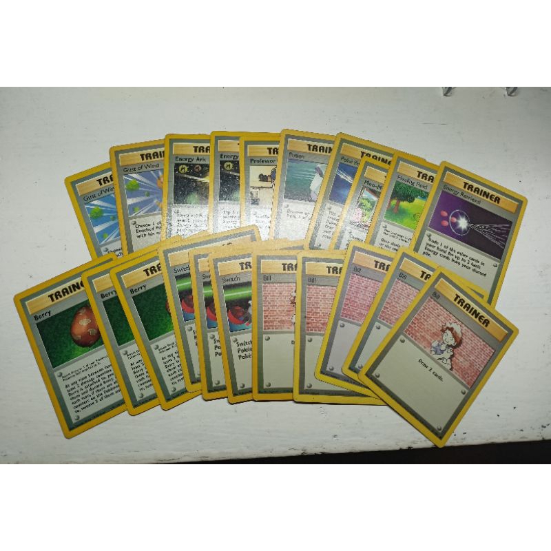 POKEMON TRAINING CARDS VINTAGE - POKEMON CARDS | Shopee Philippines