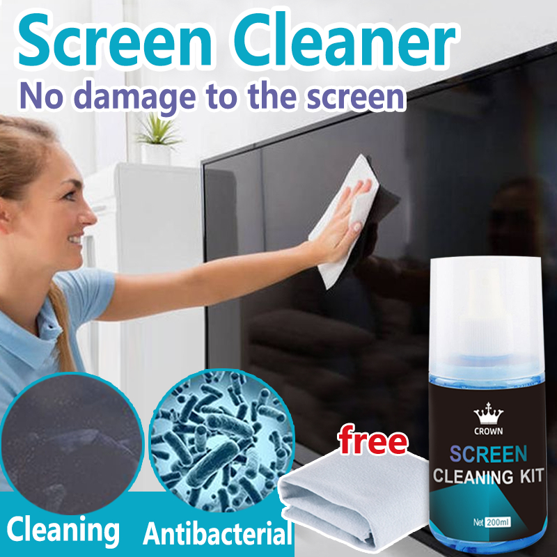 Screen Cleaner For Cellphone/Laptop, Camera Lens Cleaner Spray, Tv ...