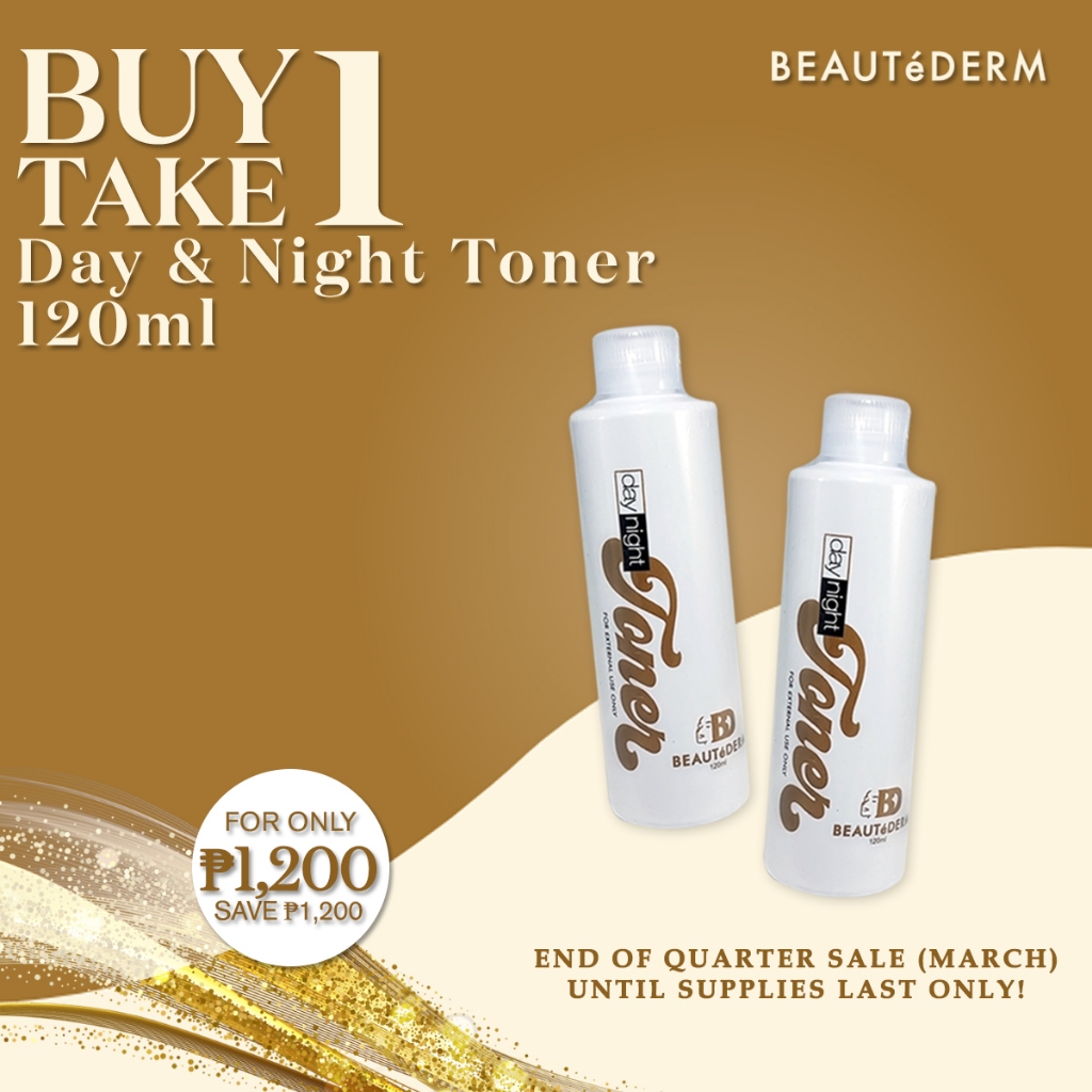 Beautederm Day and Night Toner MICROPEELING 120ML Promo Buy 1 Take 1 ...