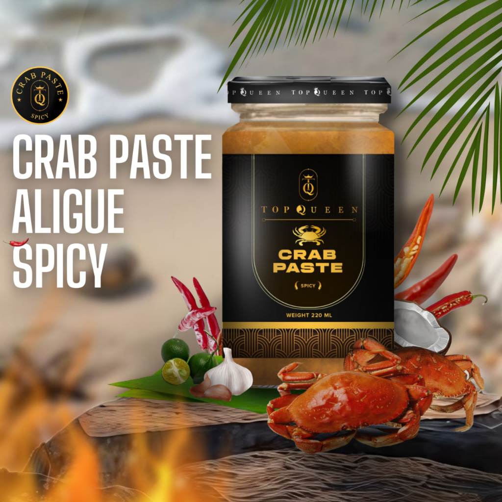 TopQueen Pure Crab Paste Aligue Spicy 220 ML | Shopee Philippines