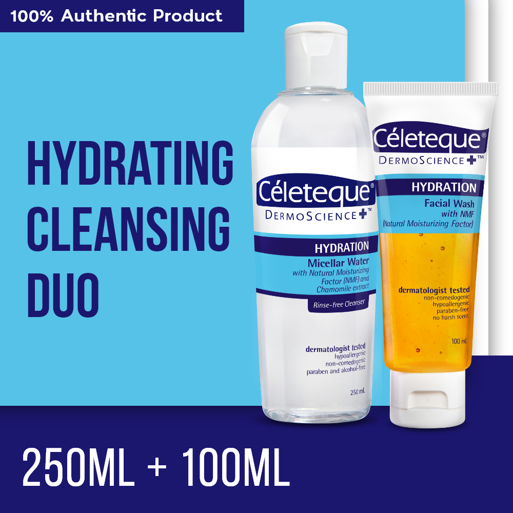 Celeteque Hydrating Cleansing Duo (Hydration Micellar Water 125ml ...