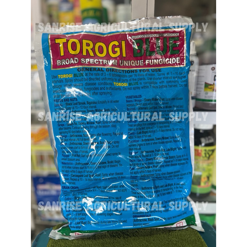 Torogi Blue | Broad Spectrum Unique Fungicide 1.36 kg | Shopee Philippines