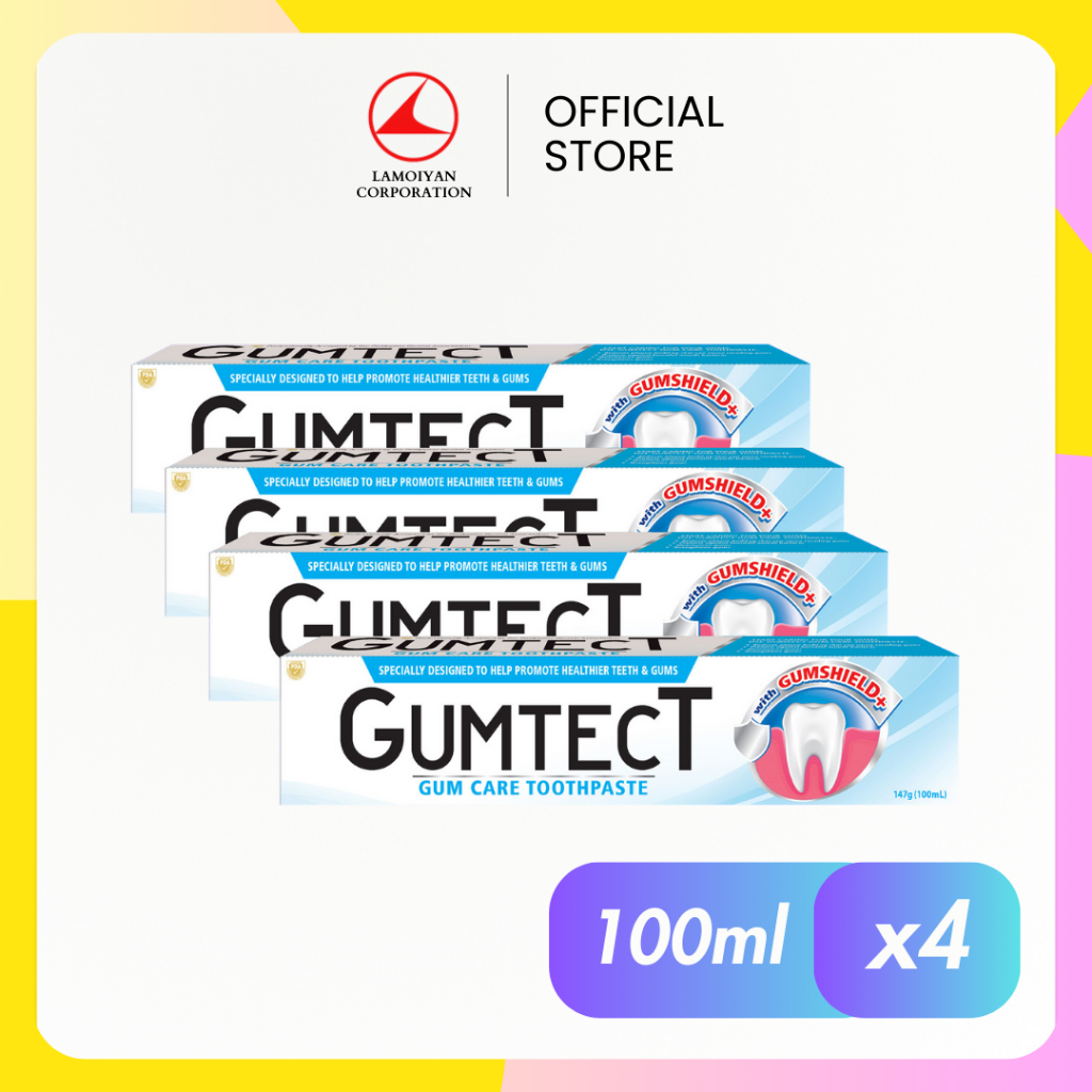 [Bundle of 4] Gumtect Gum Care Toothpaste 100mL | Shopee Philippines