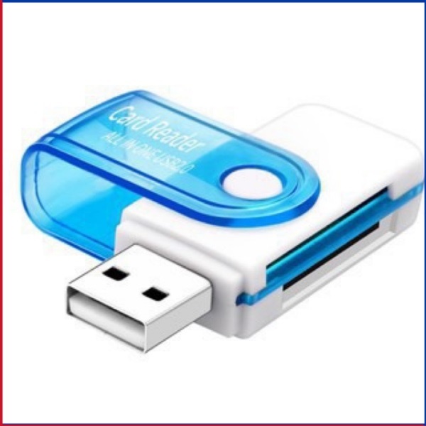 aesop# 4 in 1 micro SD SDHC TF MMC M2 MS USB 2.0 card reader (random ...