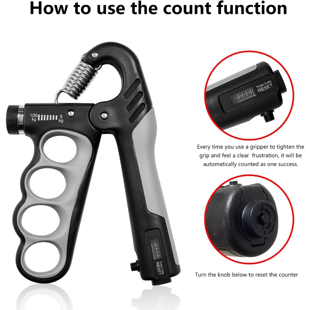 Electronic Counting R Type Grip Strength Device Hand Strength Wrist Arm ...