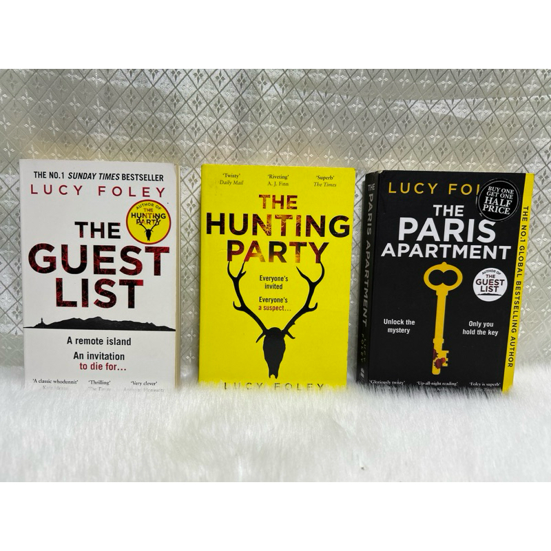 Preloved THE GUEST LIST | THE HUNTING PARTY | Lucy Foley | TPB ...