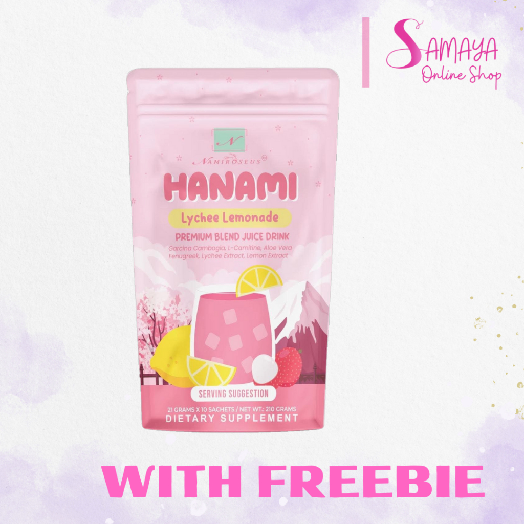 NAMIROSEUS HANAMI LYCHEE LEMONADE GLUTATHIONE COLLAGEN DRINK | Shopee ...