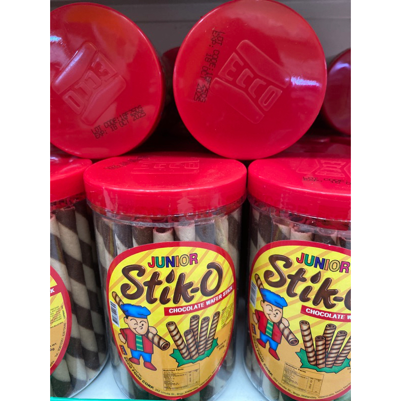 Stik-O chocolate wafer stick junior 380grams | Shopee Philippines