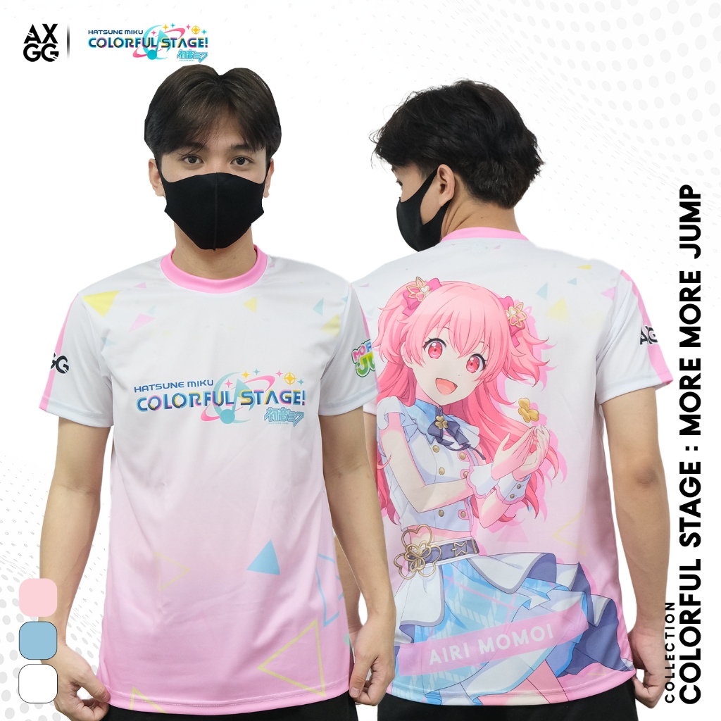 AXGG ' Colorful Stage More More Jump ' Anime T-Shirt | Shopee Philippines