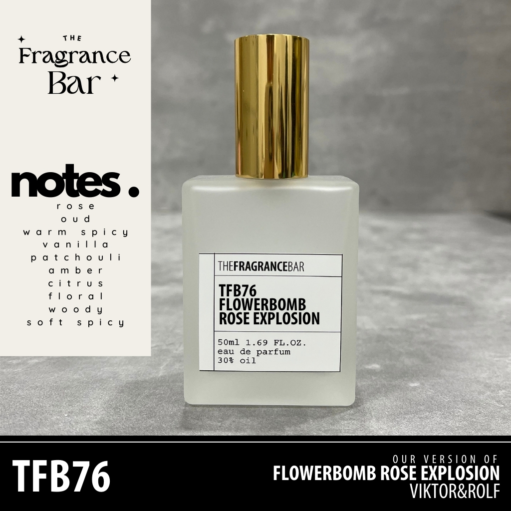 TFB76 Flowerbomb Rose Explosion for women 50ml 30% oil based by The ...