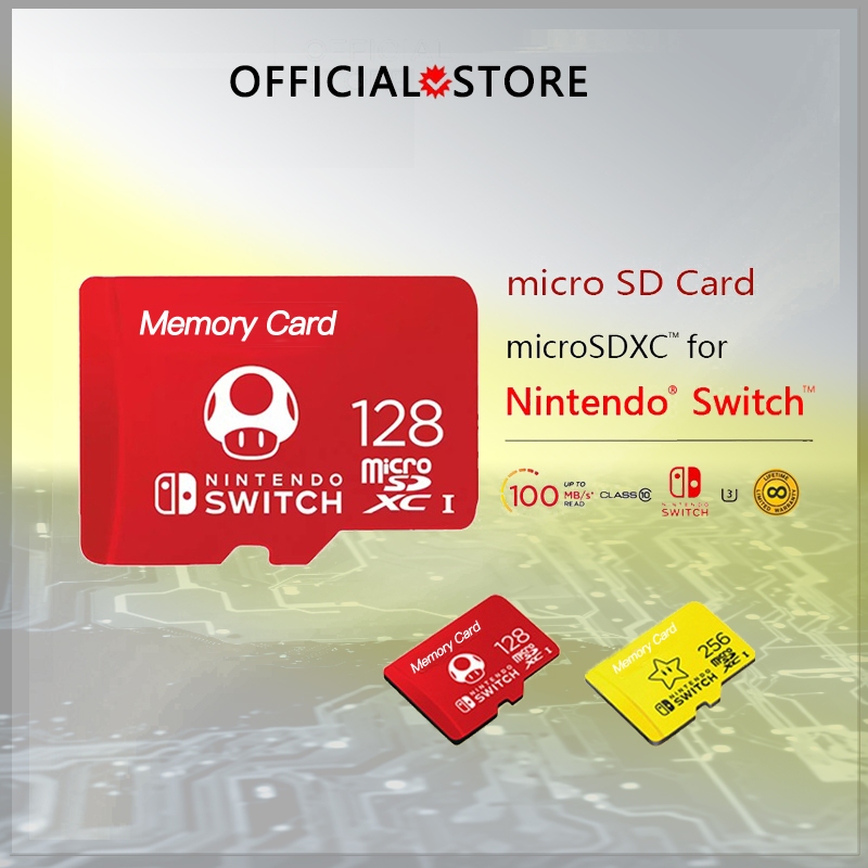 Nintendo Switch Memory Card Micro SD UHS-1 C10 128GB/256GB | Shopee ...