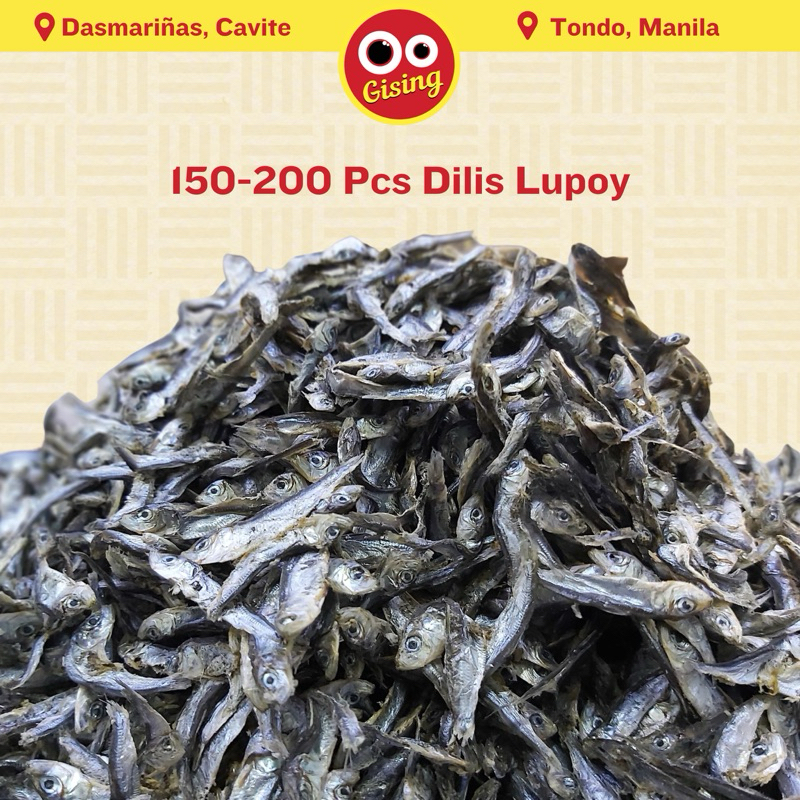 Premium Dilis Lupoy Dried Fish Cebu - Fresh and Ideal for Filipino ...