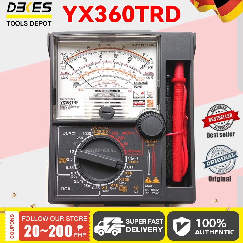 YX360TRF Analog Multi-Tester Multi-Meter Made in JAPAN Analogue ...
