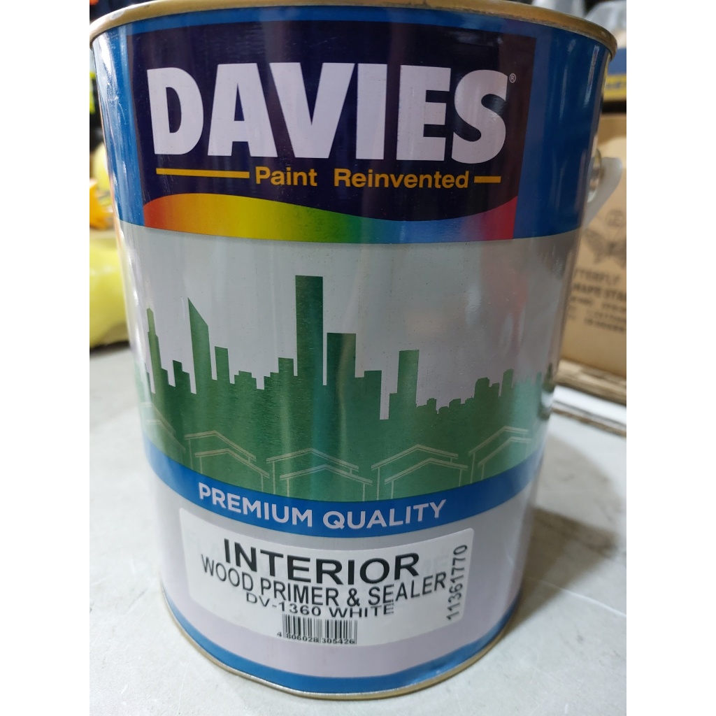 Davies DV1360 Wood Primer & Sealer Gallon | Shopee Philippines