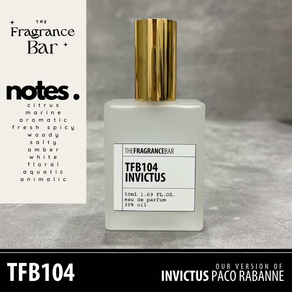 TFB104 Invictus for men 50ml 30% oil based by The Fragrance Bar ...