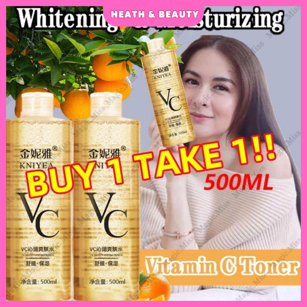 [BUY 1 TAKE 1]Vitamin C Whitening Toner Orange Peeling vc Toner Remove ...