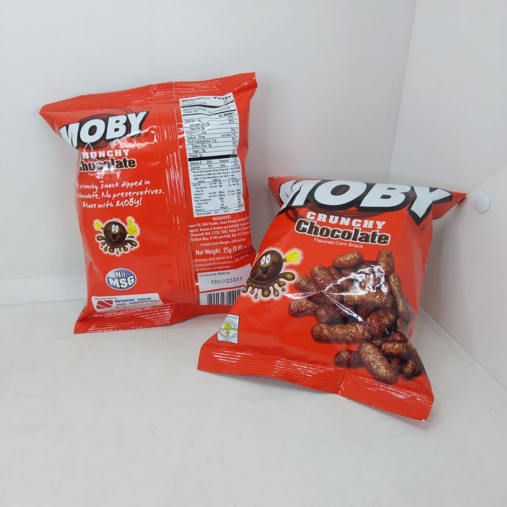MOBY SNACK CHOCOLATE 25G | Shopee Philippines
