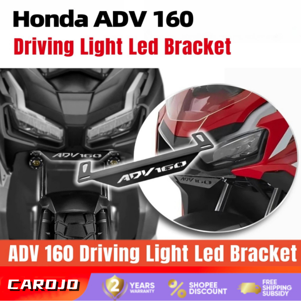 【24H Ship】HONDA ADV 160 HEAVY DUTY MINI DRIVING LIGHT LED BRACKET FOR ...
