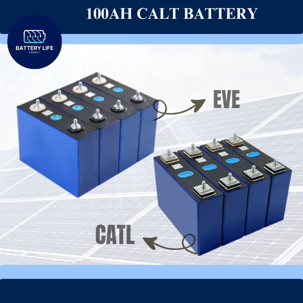 Lifepo4 100ah CATL/ EVE 3.2V Prismatic Lithium Ion phosphate Battery ...