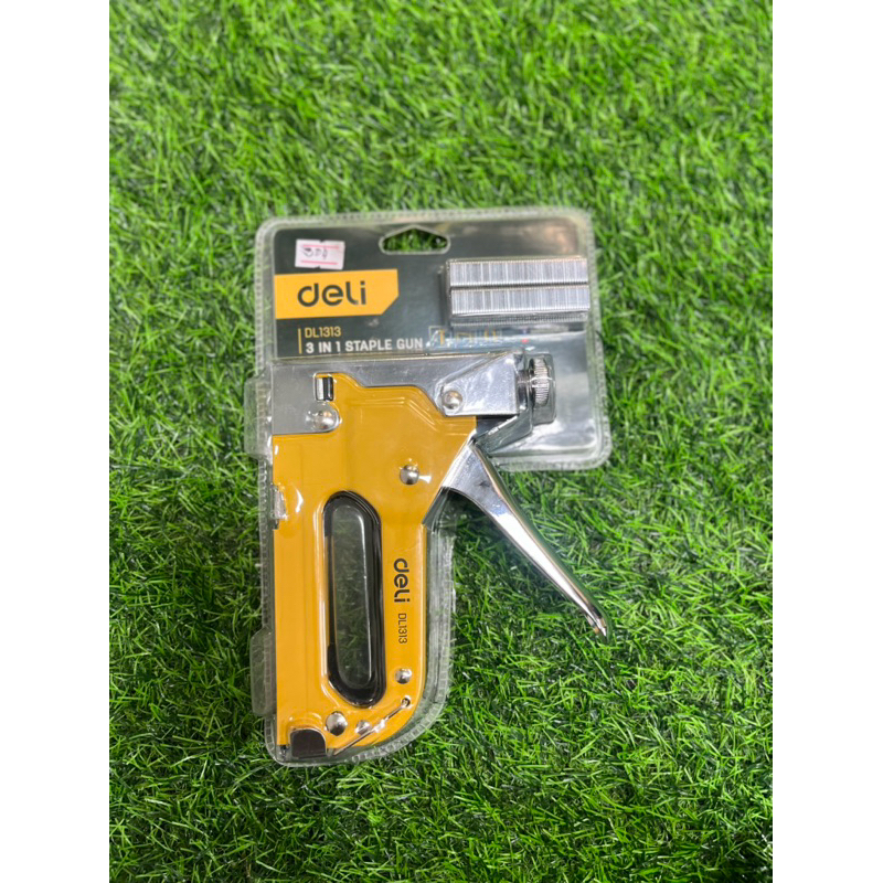 DELI - 3 IN 1 STAPLE GUN | Shopee Philippines