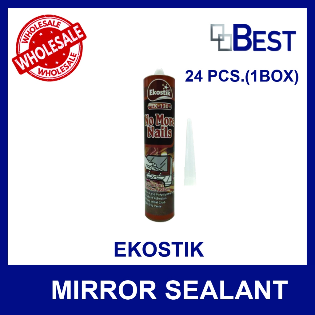(24 pcs/1 box) Mirror Mastic Ekostik No More Nails Construction Sealant ...