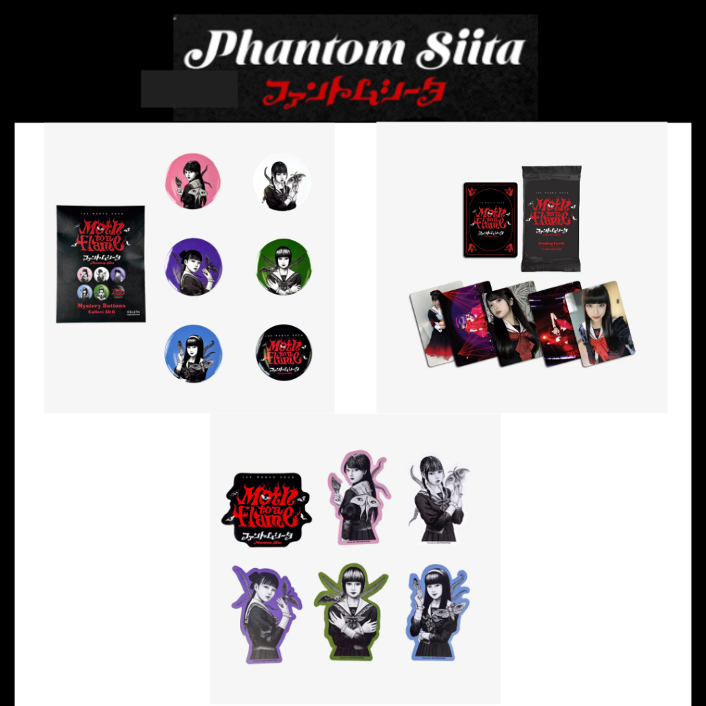BRAND-NEW Phantom Siita Official Goods, 2025 Trading Cards, Member Sticker Pack, Member Mystery ...
