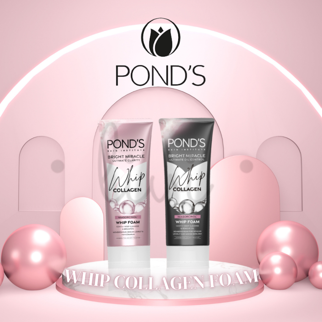 Pond'S Bright Miracle Ultimate Clarity/Oil Control Whip Collagen Whip ...