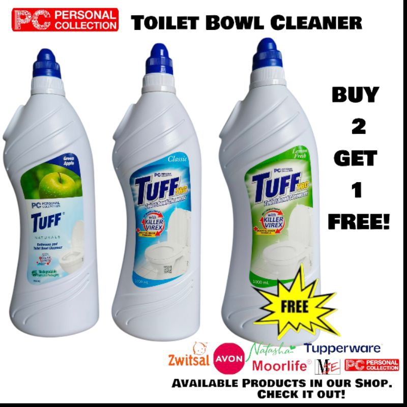 TUFF Toilet Bowl Cleaner by Personal Collection ( BUY 2 GET 1 FREE ...