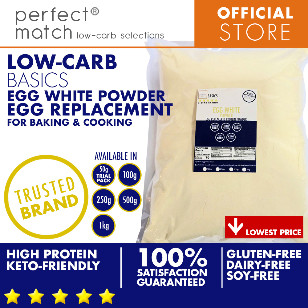 PerfectMatch Low-carb® I Egg White Powder I Egg Replacement I Protein ...